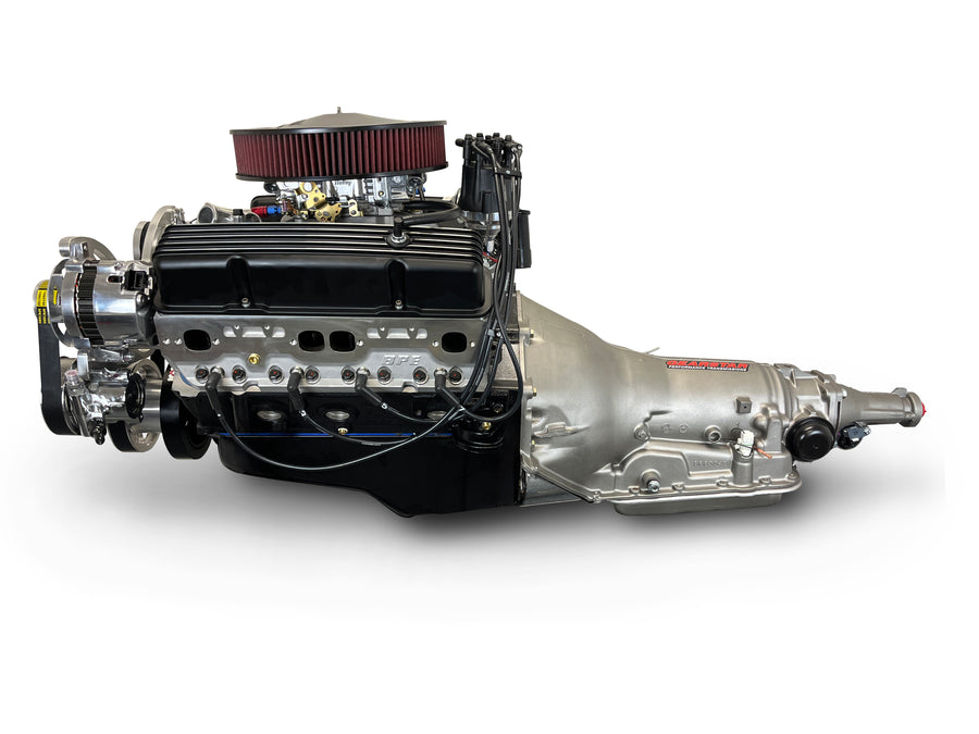 GM Small Block Compatible 400 c.i. Engine and 700R4 Automatic Transmis ...