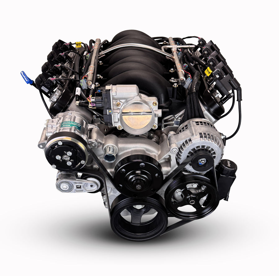 GM LS Compatible 376 c.i. Engine and TKX Manual Transmission - 530 Hor ...