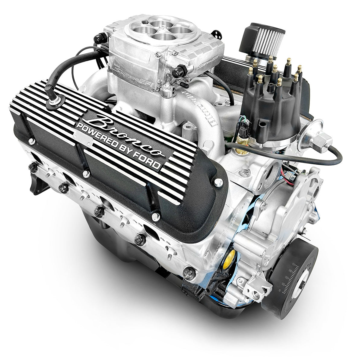Ford Small Block Compatible 302 c.i. Engine - 365 Horsepower - Base Dr ...