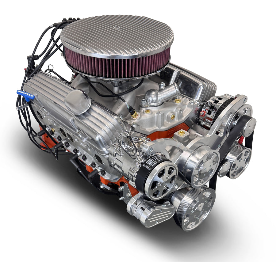GM Small Block Compatible 327 c.i. Engine - 350 Horsepower - Deluxe Dr ...