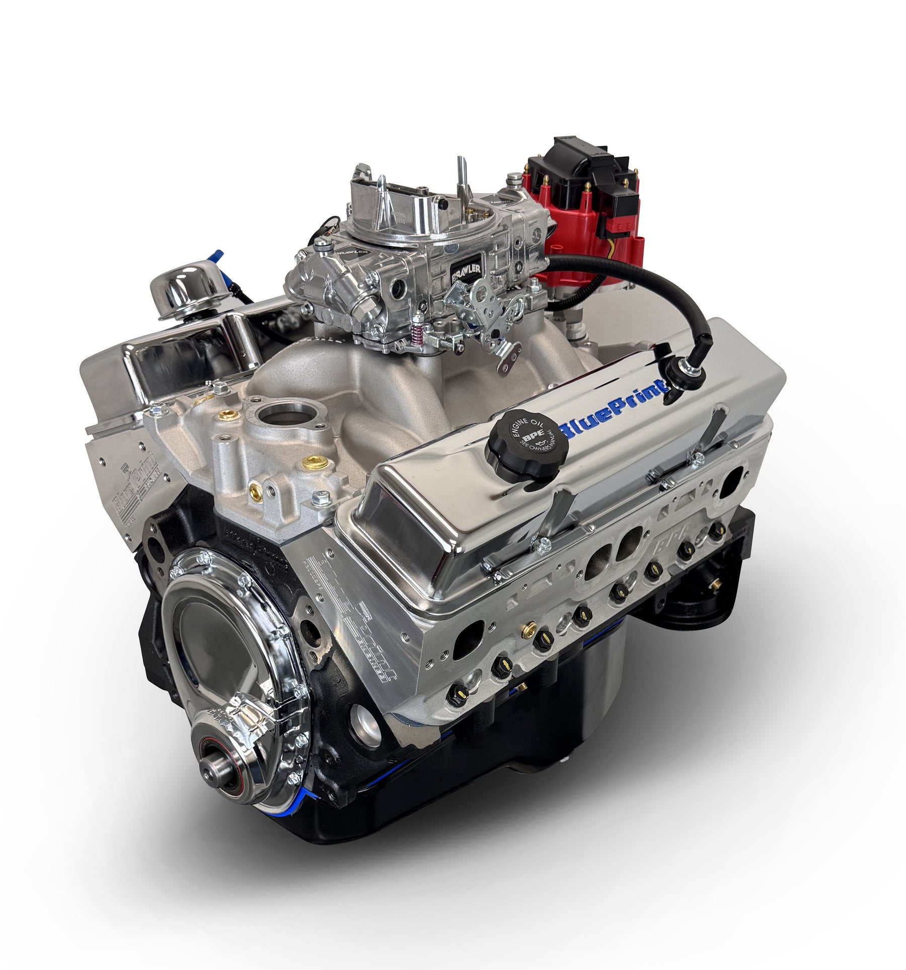 GM Small Block Compatible 350 c.i. Engine - 390 Horsepower - Base Dres ...