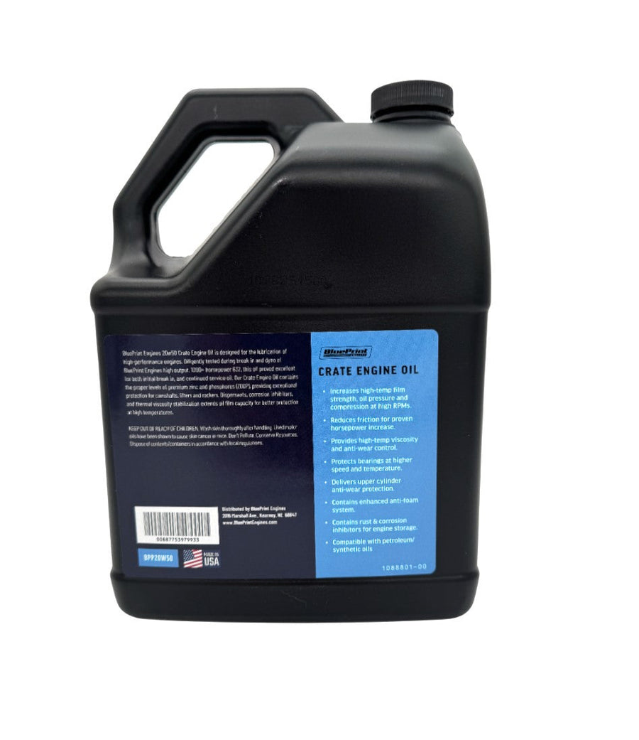 BluePrint Engines 20w50 High Performance Race Engine Oil - 1 Gallon