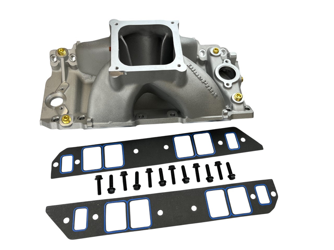 Intake Manifold, Big Block Chevy 632 Machined, Cast Aluminum BPE, 4500 ...