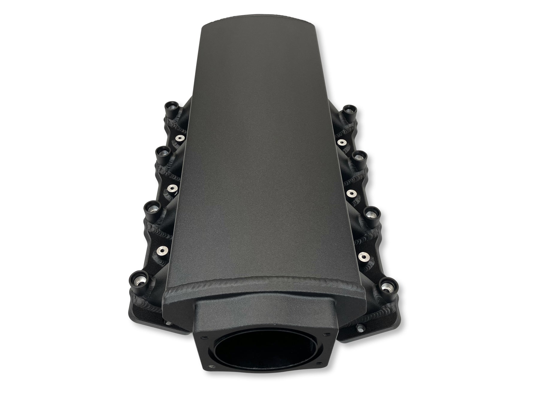 GM LS COMPATIBLE INTAKE MANIFOLD, BPE LOGO, LS3 / L92, ALUMINUM BLACK ...
